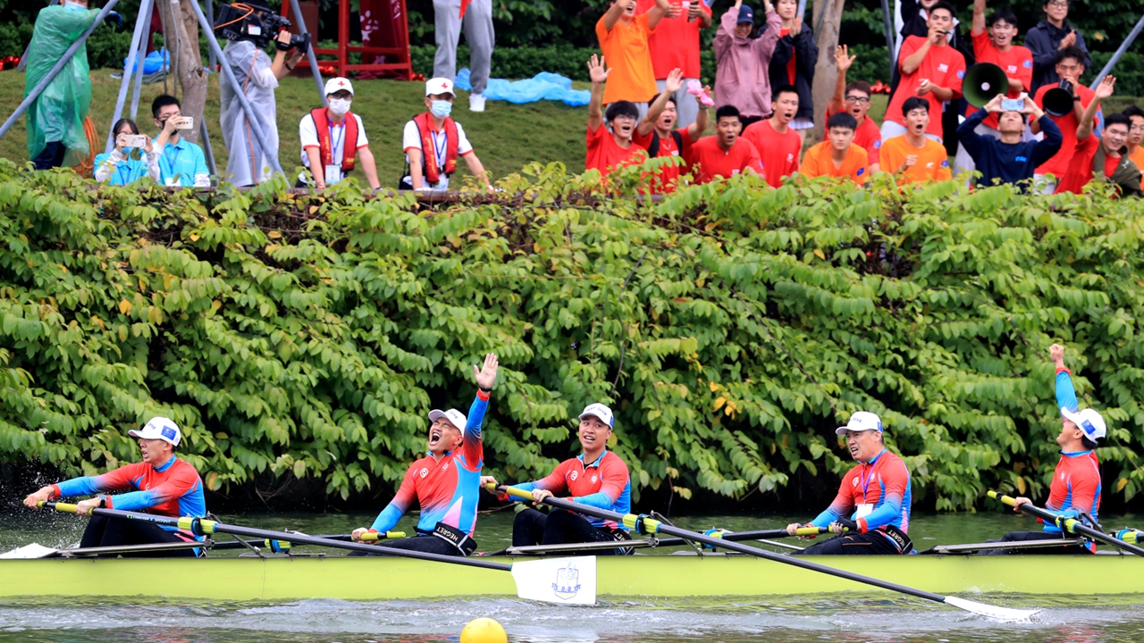 X9 Alliance rowing race kicks off along Dasha River_EYESHENZHEN