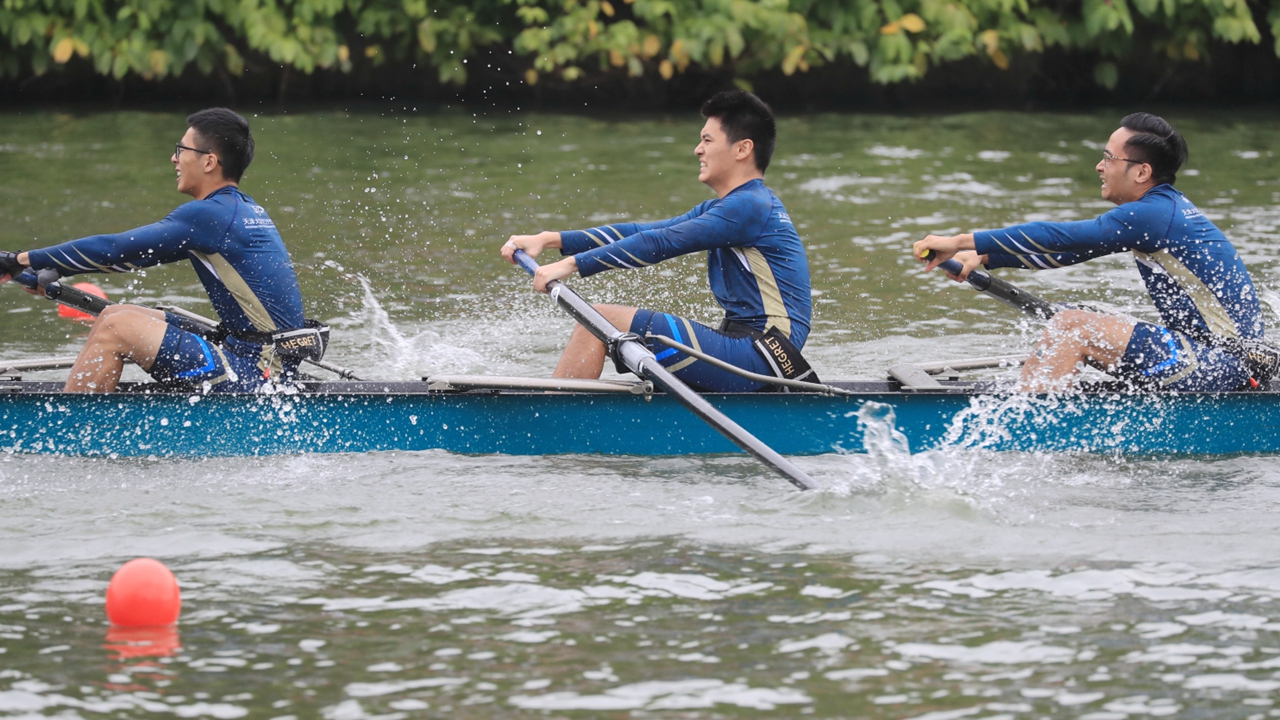 X9 Alliance rowing race kicks off along Dasha River_EYESHENZHEN