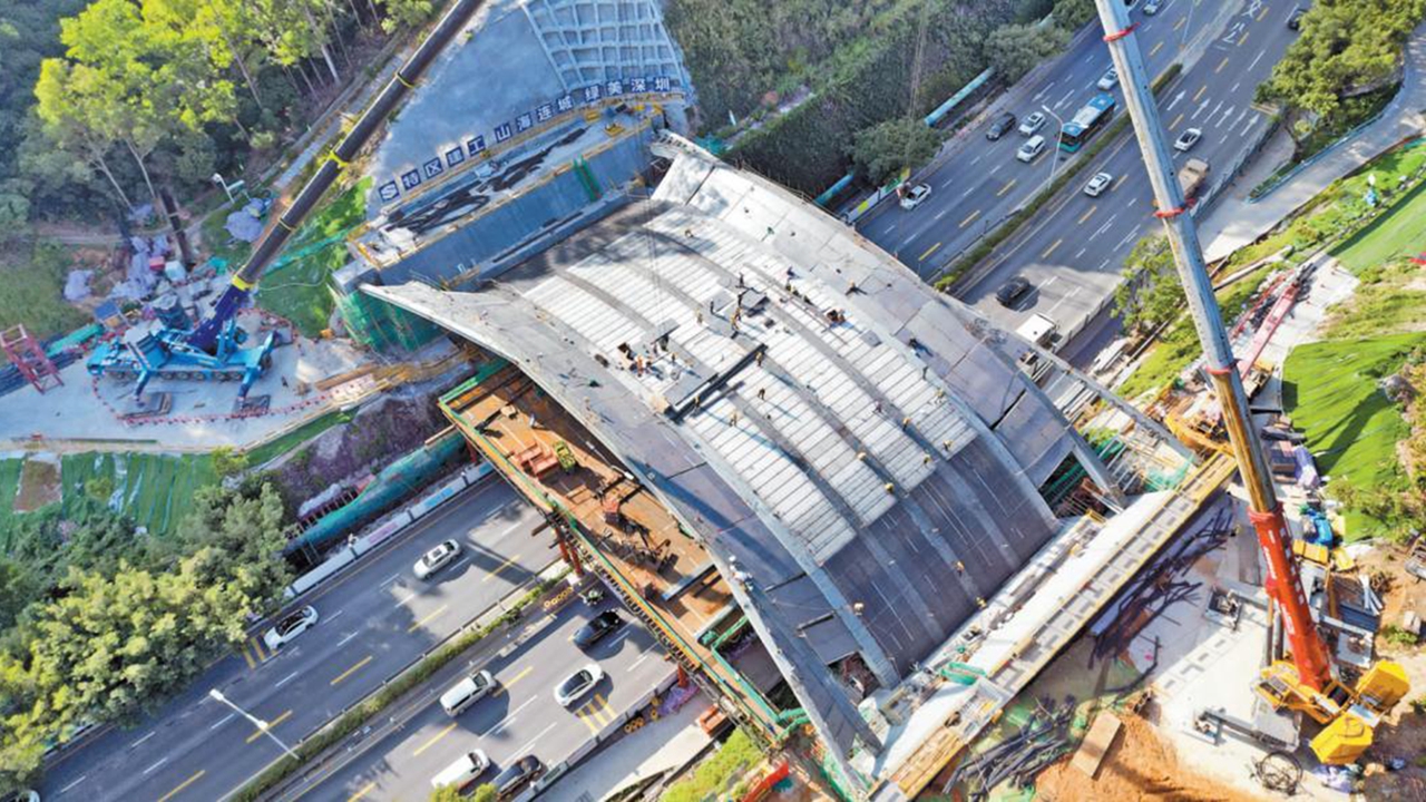 Ecological bridge to be put into use by year-end_EYESHENZHEN