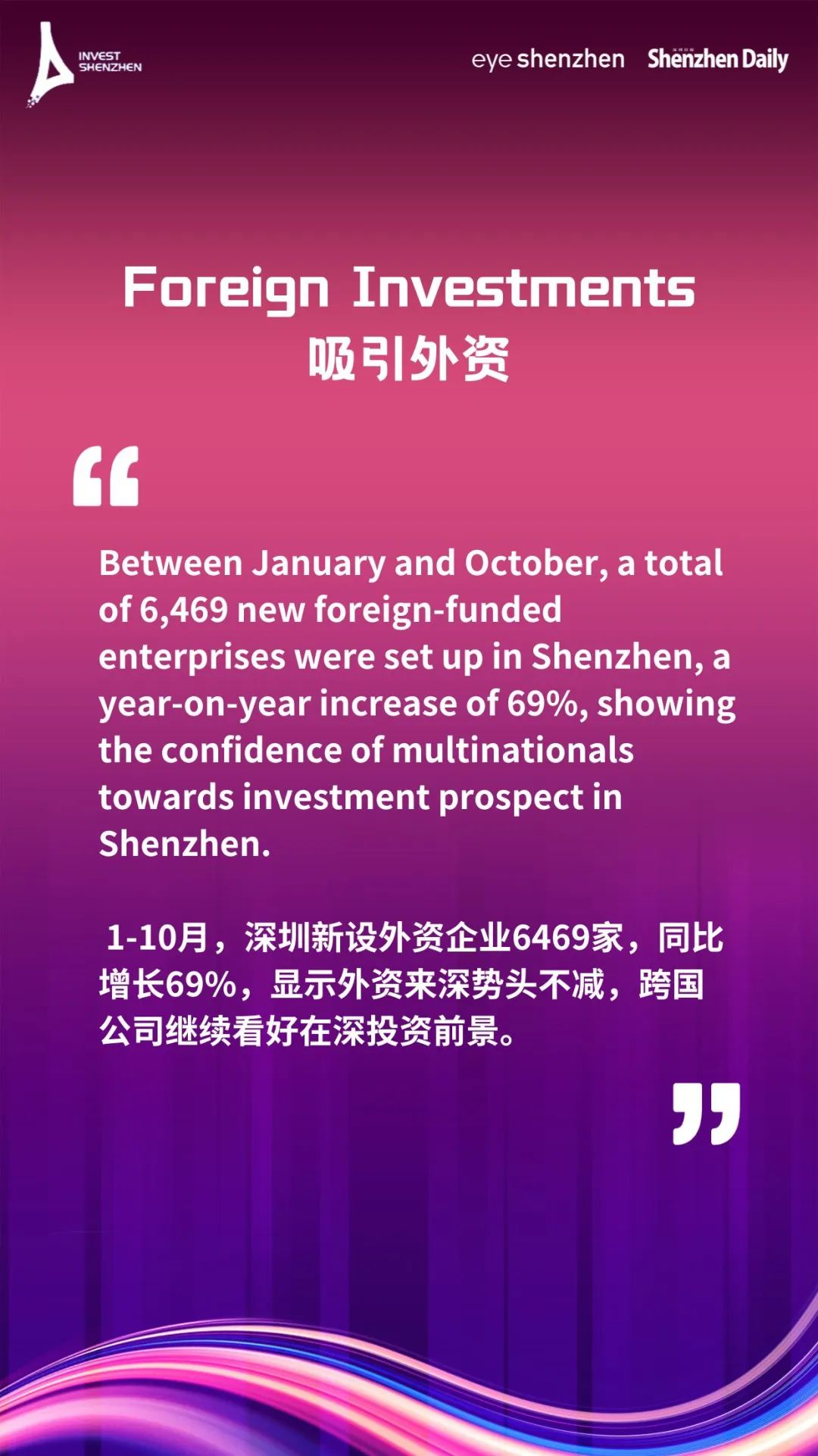 Highlights of SZ Global Investment Promotion Conference_EYESHENZHEN
