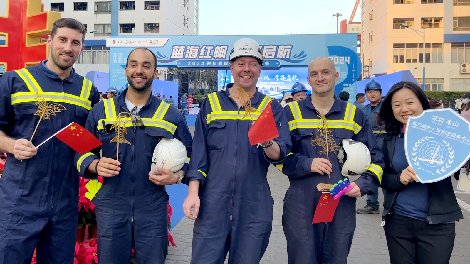 Foreign seafarers embrace Nanshan's rich culture_EYESHENZHEN