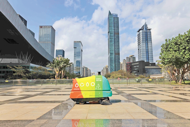 AI-powered street sweepers save the day for SZ sanitation workers ...