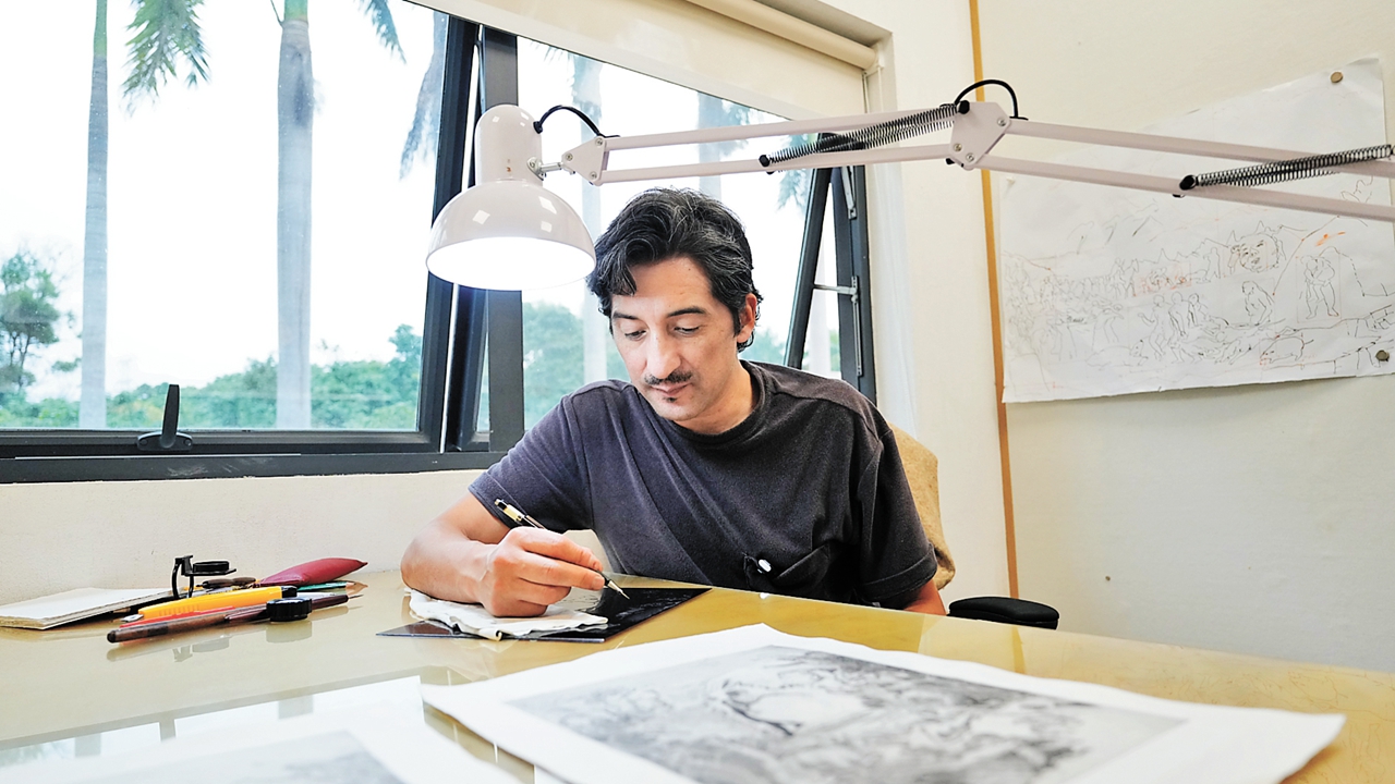 Guanlan printmaking base 'a paradise for artists'_EYESHENZHEN