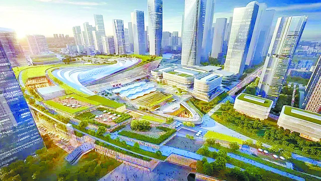 Construction of high-speed rail hub set to start in Q3_EYESHENZHEN
