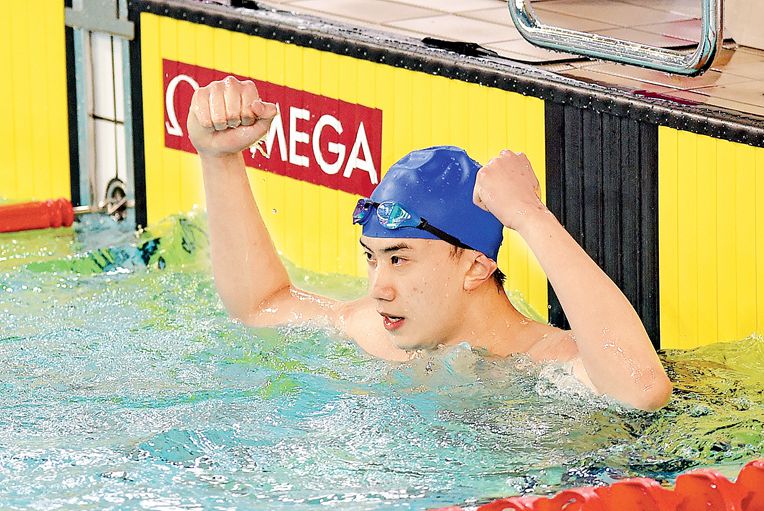 Shenzhen swimmer Chen Jun'er makes Olympic debut_EYESHENZHEN