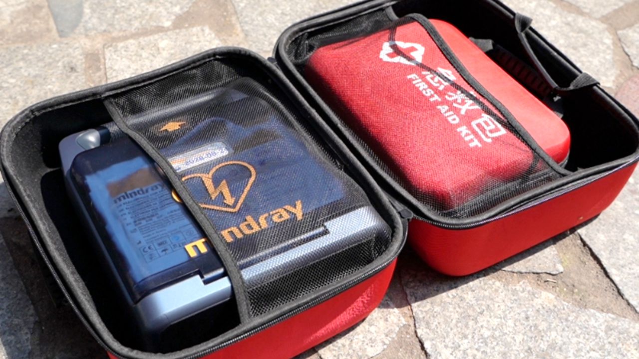 Drone-delivered AEDs in parks enhance emergency response time | EYESHENZHEN