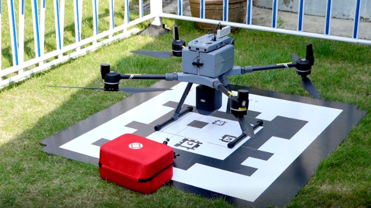 Drone-delivered AEDs in parks enhance emergency response time | EYESHENZHEN